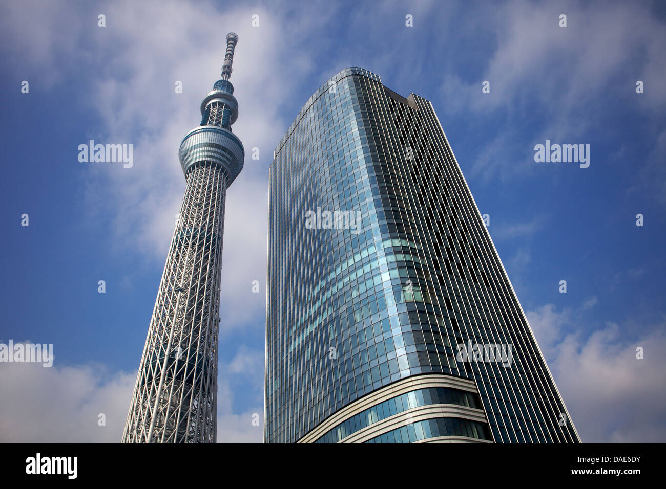 Tokyo Sky Tree, Tokyo, Japan. The tallest structure in Japan Stock ...