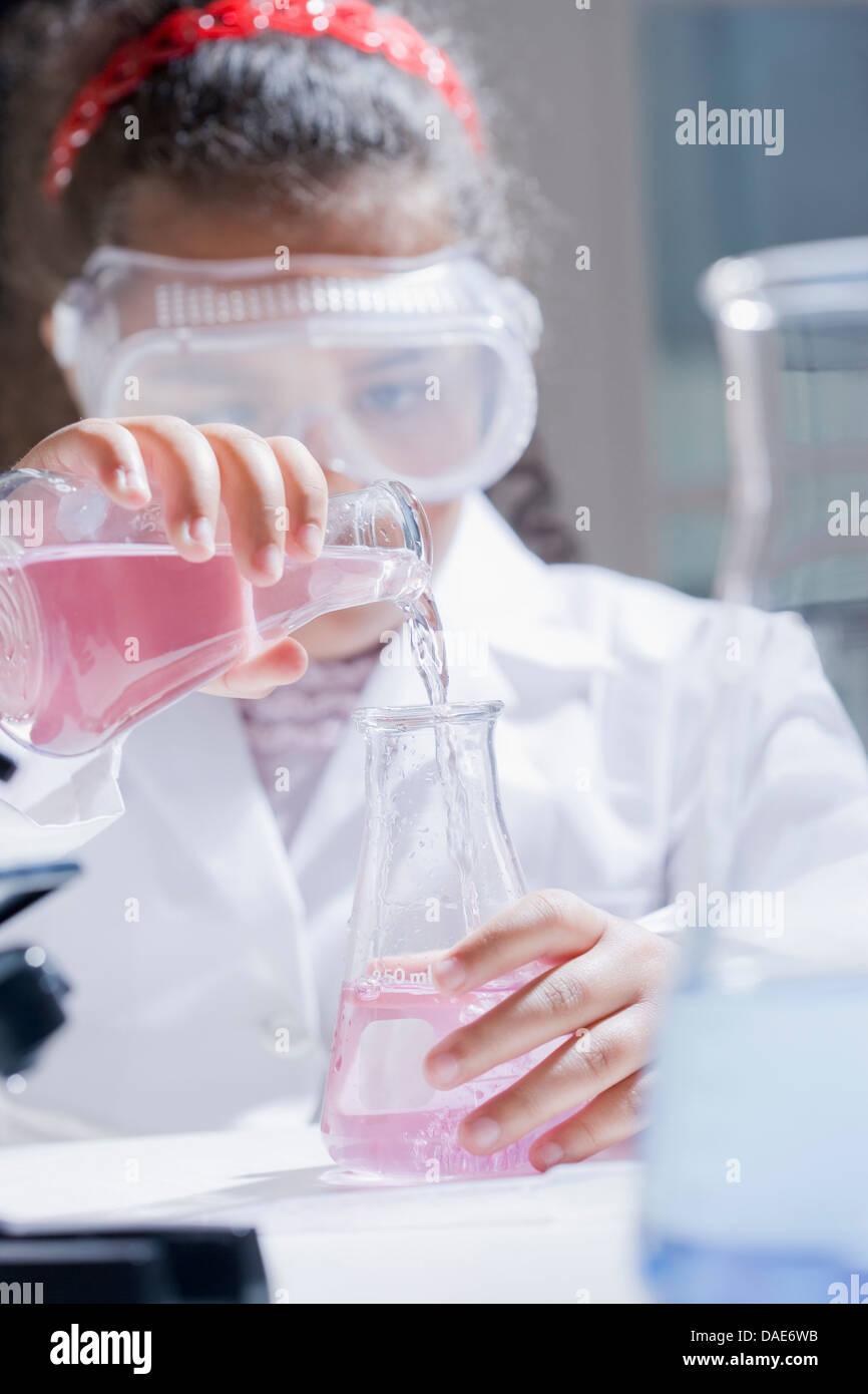 Close up girl pouring hi-res stock photography and images - Alamy