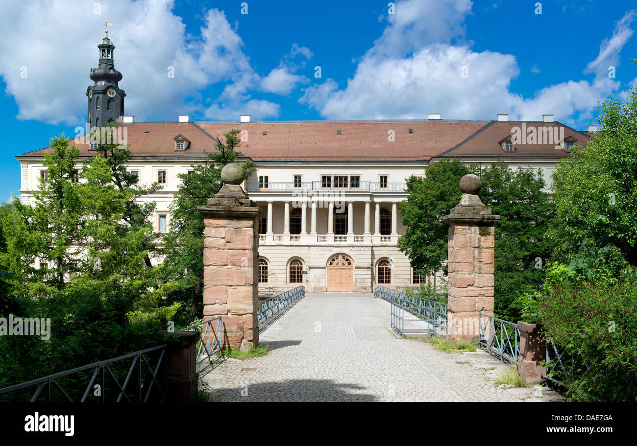 A view of the back side of the former residence of the grand dukes of ...