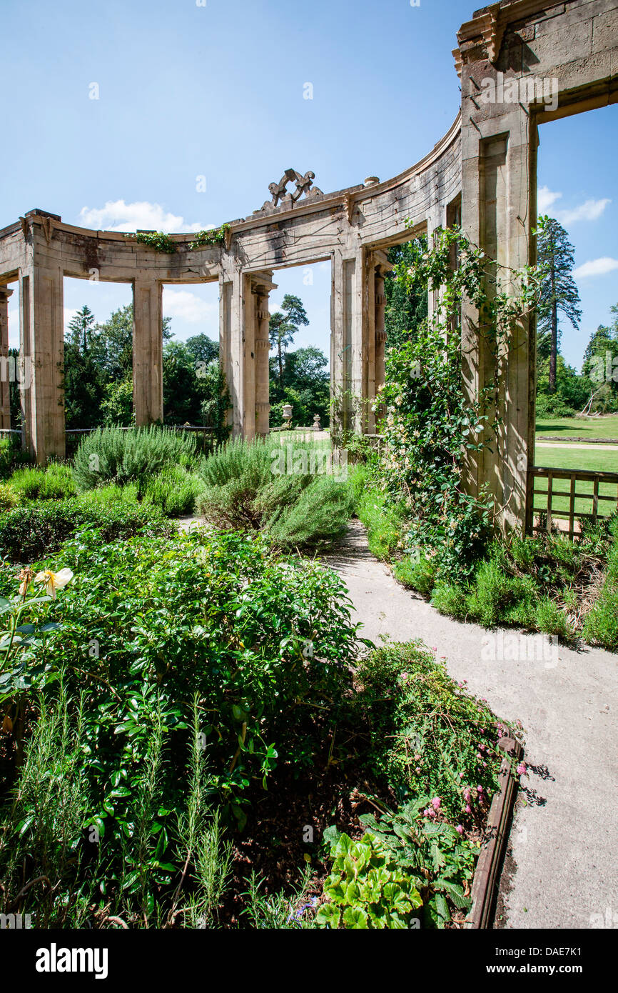 English, British, Landscape, Park, Gardens, Orchardleigh House, Frome ...
