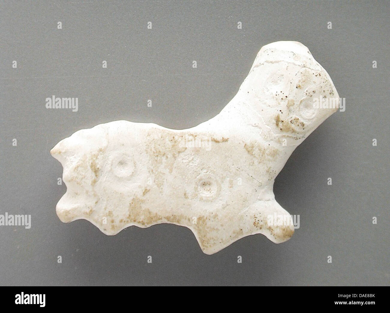 This amulet, known as the Red Crown, was used for protective purposes ...