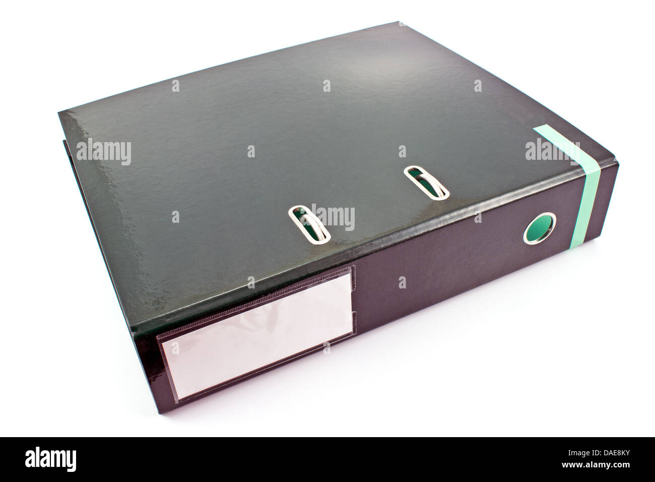 Office folder isolated on white Stock Photo - Alamy