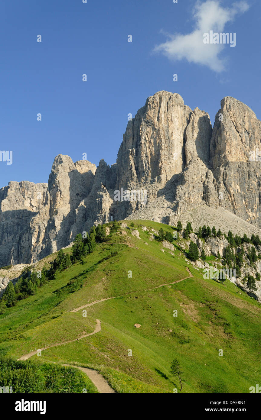 Gardena Pass, Italy Stock Photo - Alamy