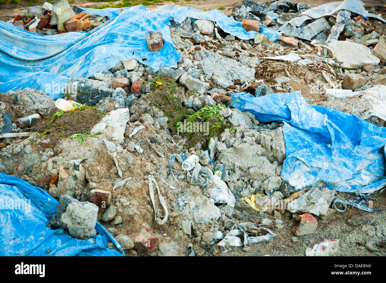 Pile rubble on construction hi-res stock photography and images - Alamy
