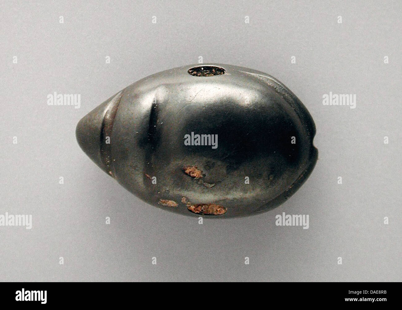 This beetle-shaped amulet is crafted from a durable material ...