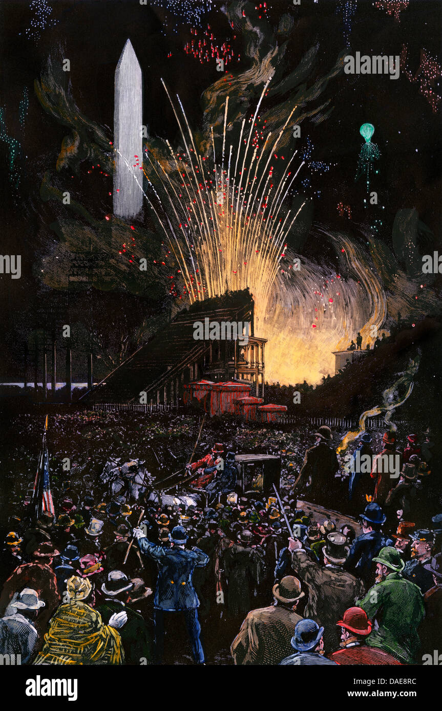 Celebration of Grover Cleveland's first inauguration as President, 1885 ...