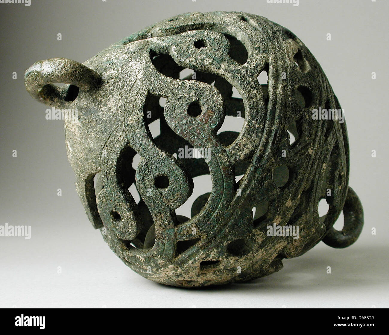 This bronze bell, housed in LACMA's collection, showcases ancient ...