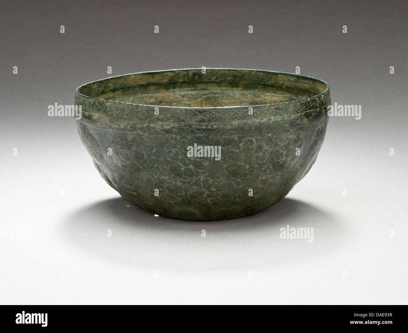 This bowl represents ancient pottery techniques, reflecting the ...