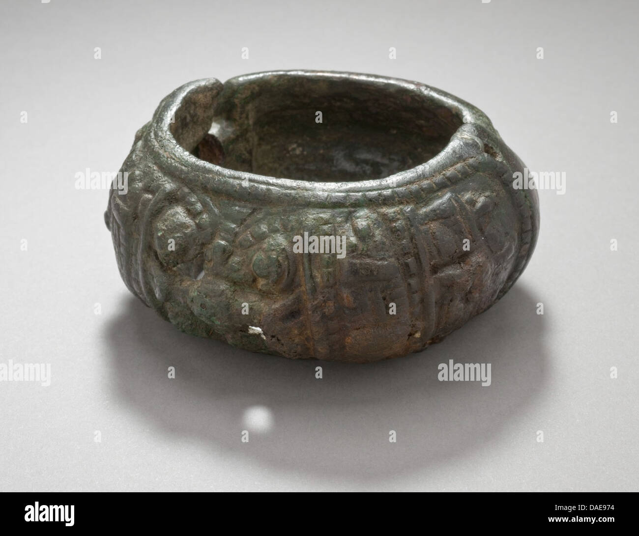 This bronze cast bracelet from the LACMA collection features delicate ...