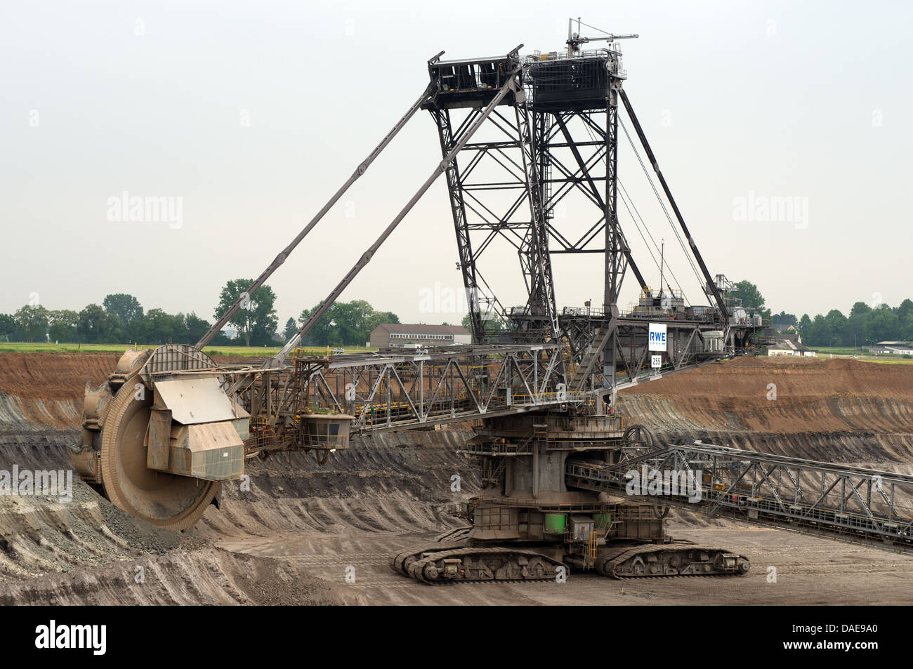 Tagebau (surface mine) Germany Stock Photo - Alamy