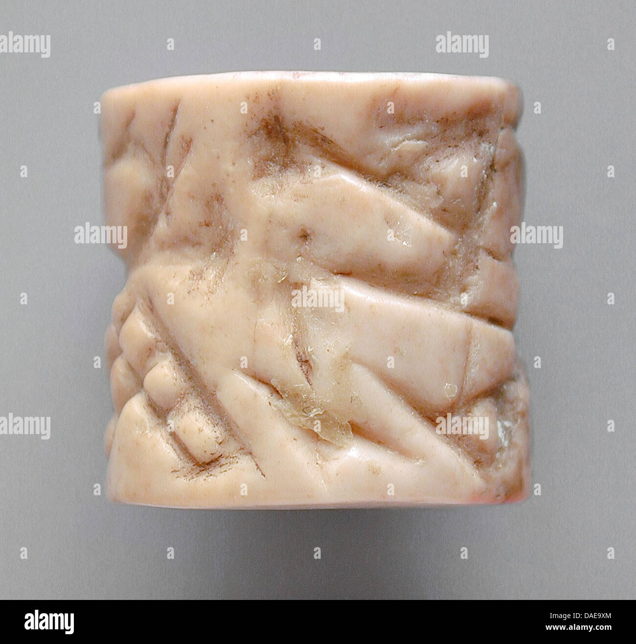 This cylinder seal from the Los Angeles County Museum of Art (LACMA) is ...