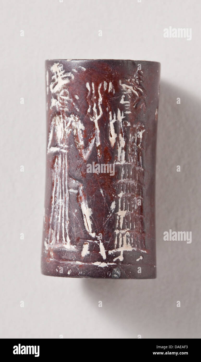 Mesopotamian cylinder seal hi-res stock photography and images - Alamy