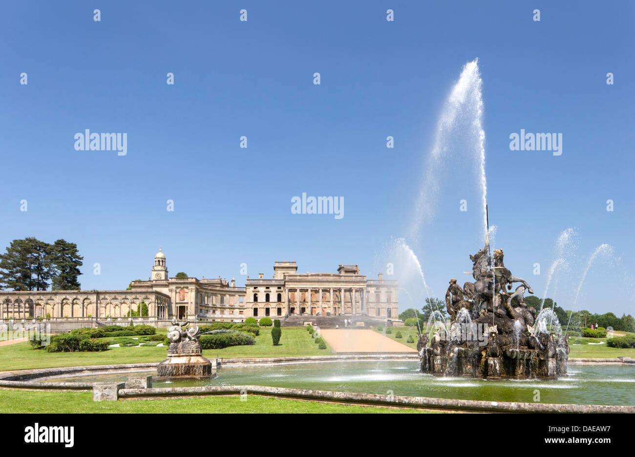 Witley Court and Perseus and Andromeda Fountain, Worcestershire ...