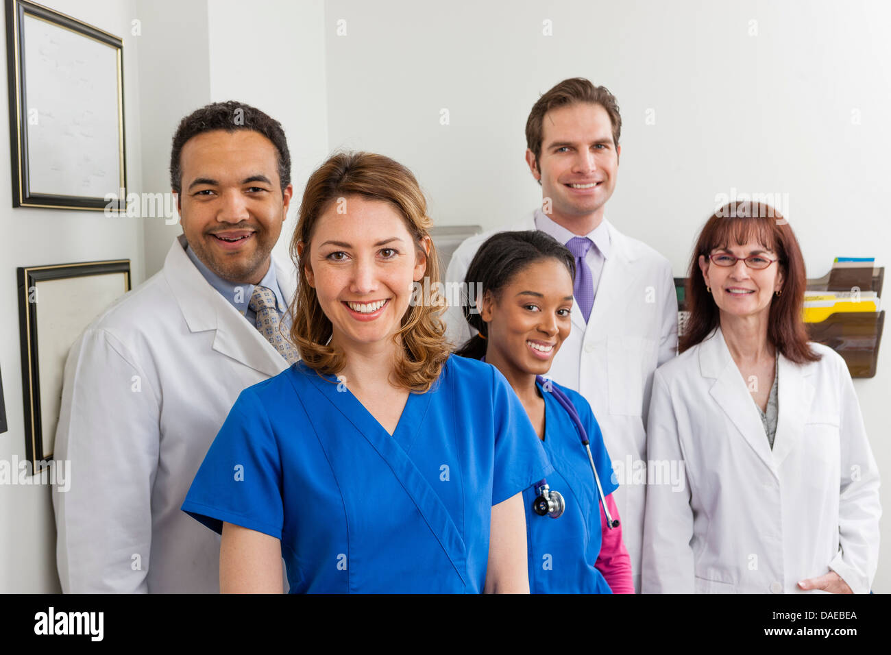 Medical professionals together in hospital, portrait Stock Photo - Alamy