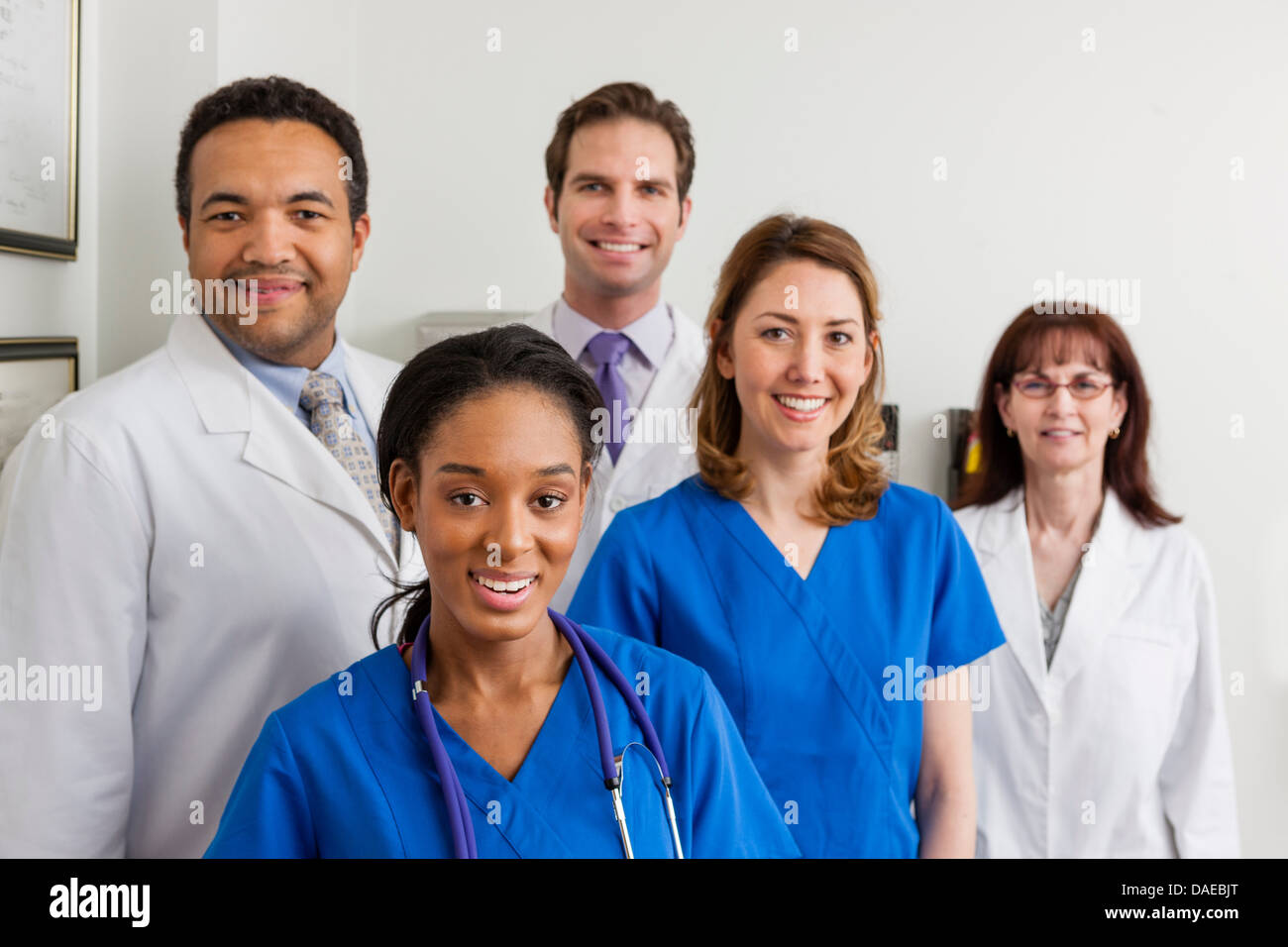 Medical professionals together in hospital, portrait Stock Photo - Alamy