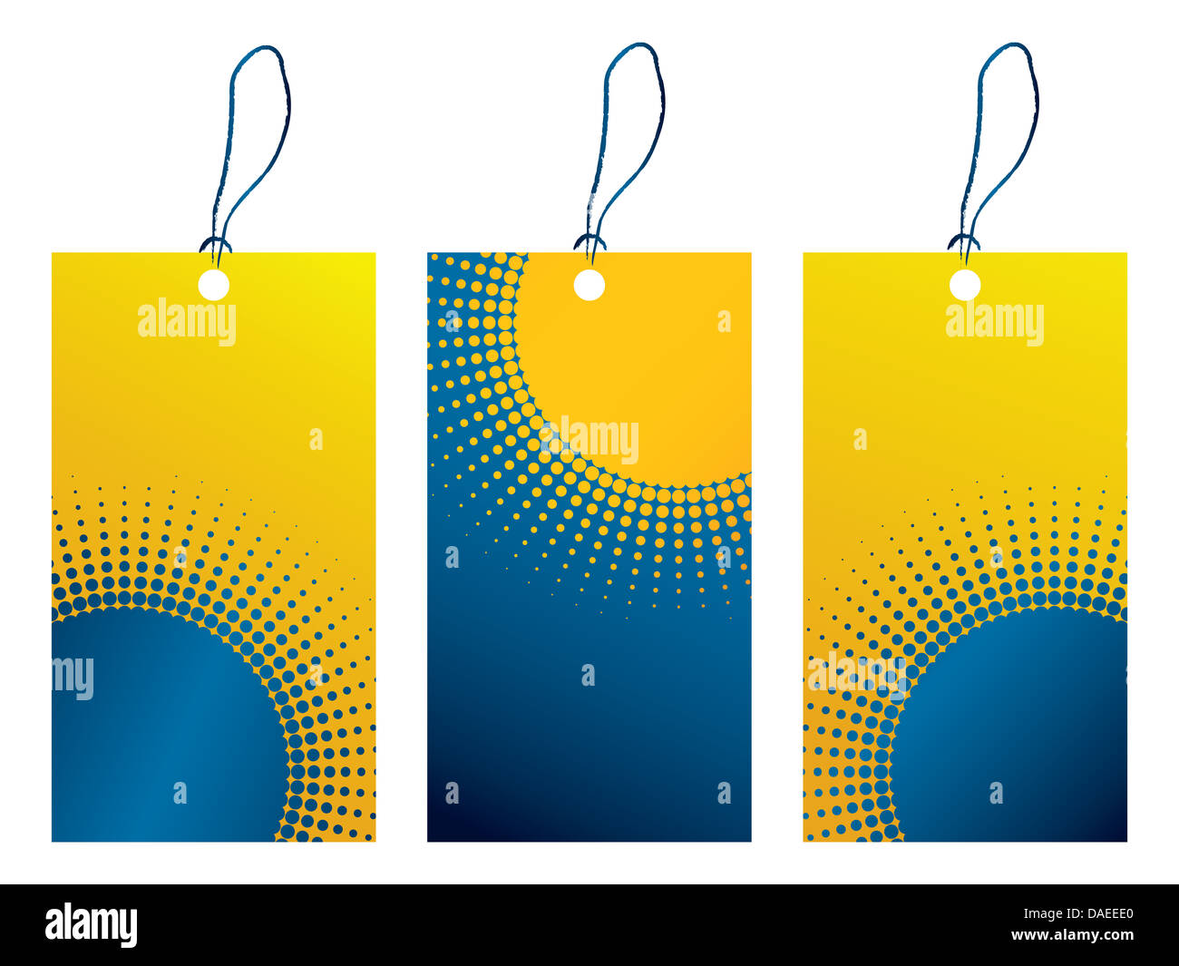 price tag with dotted design Stock Photo - Alamy