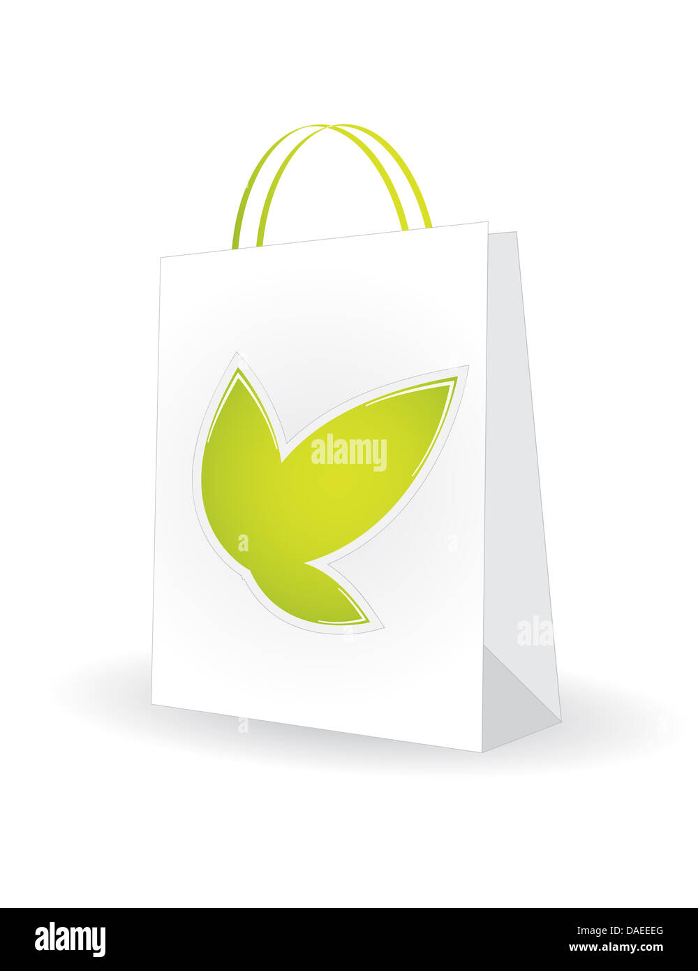 shopping bag with special natural design Stock Photo - Alamy