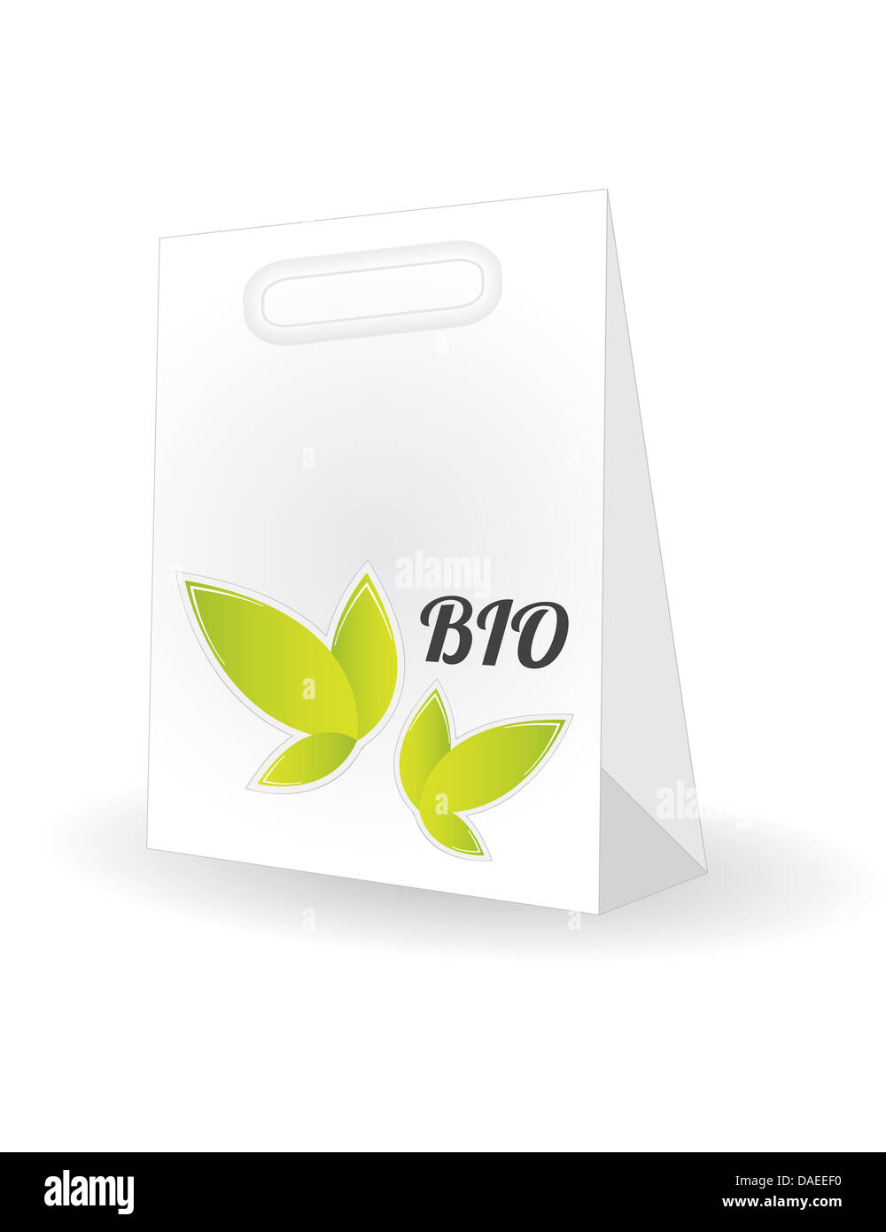 shopping bag with special natural design Stock Photo - Alamy