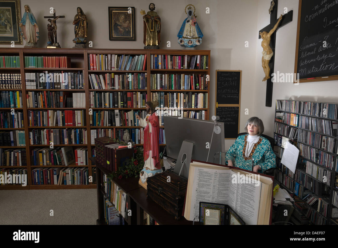 PALM SPRINGS, CA – JULY 4: Author Anne Rice poses for a portrait at her ...