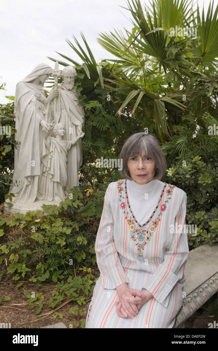 PALM SPRINGS, CA – JULY 4: Author Anne Rice poses for a portrait at her ...
