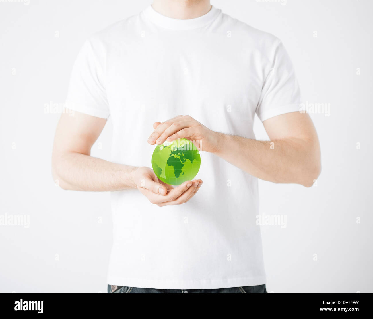 man hands holding green sphere globe Stock Photo - Alamy man hands holding green sphere globe Stock Photo - Alamy