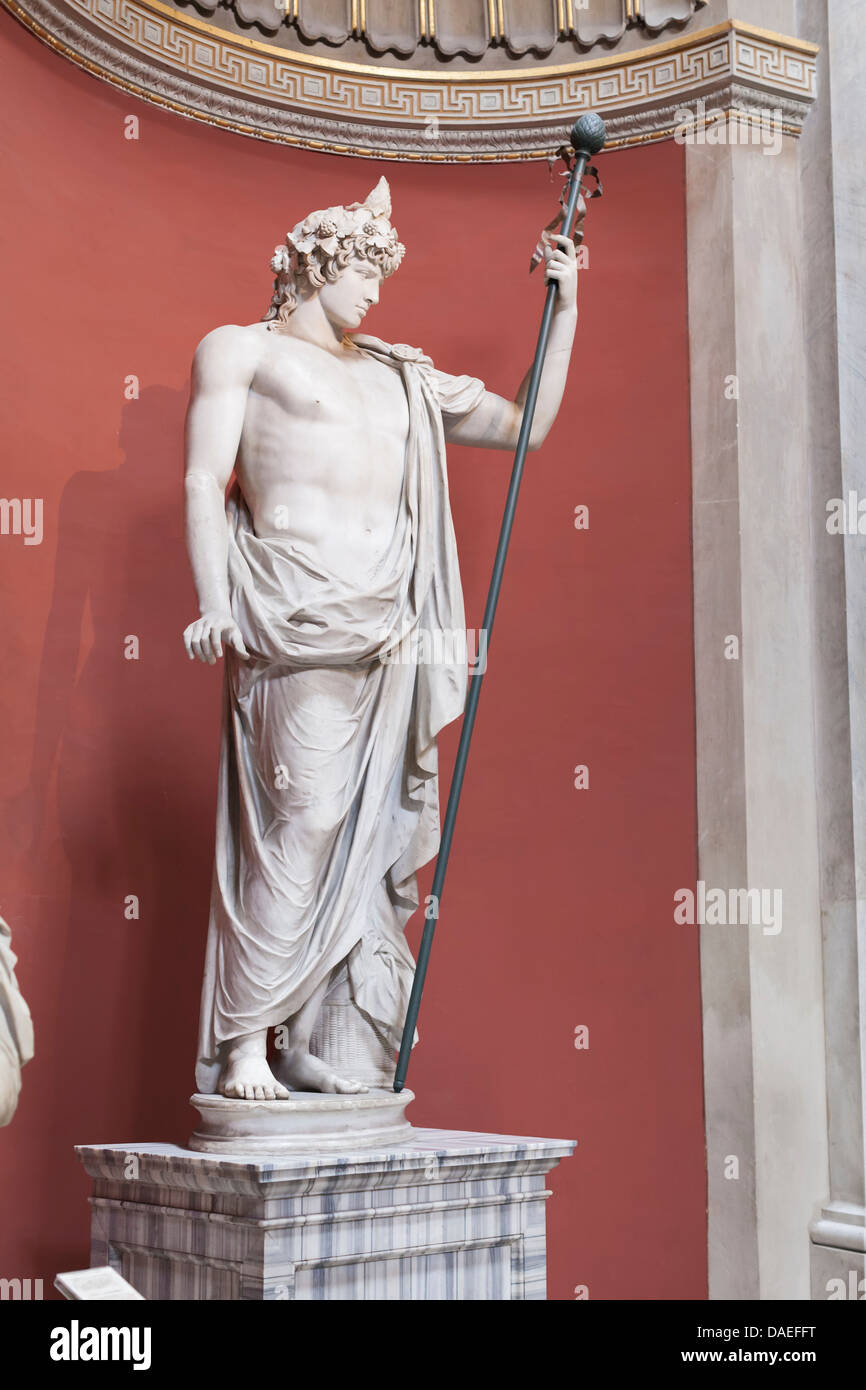 Antinous Statue Vatican Museum High Resolution Stock Photography and ...