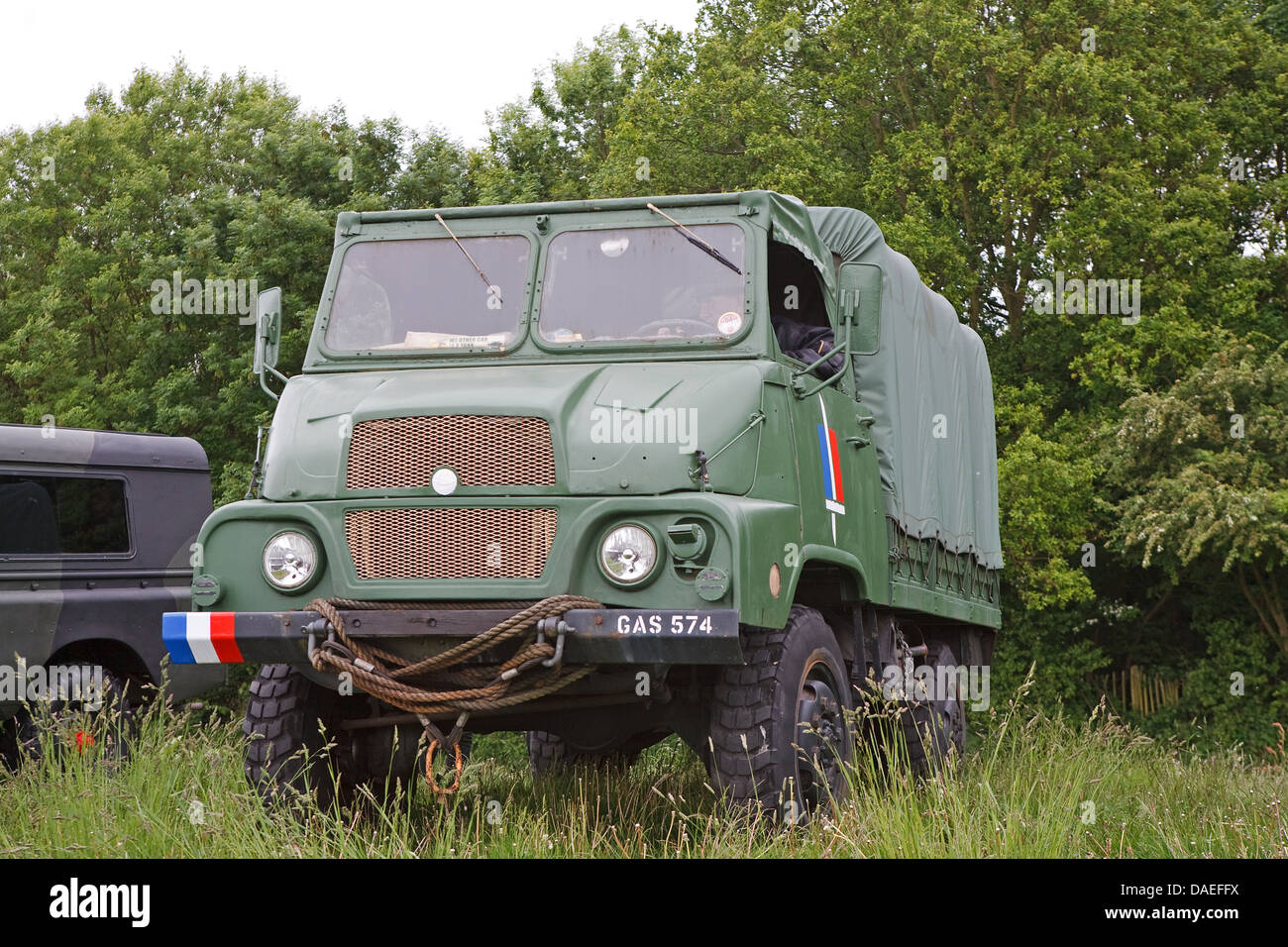 A green simca breakdown truck 4200cc on display at the Bromley Pageant ...