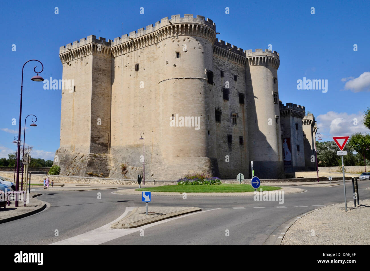 Tarascon Castle, Provence region France Stock Photo - Alamy