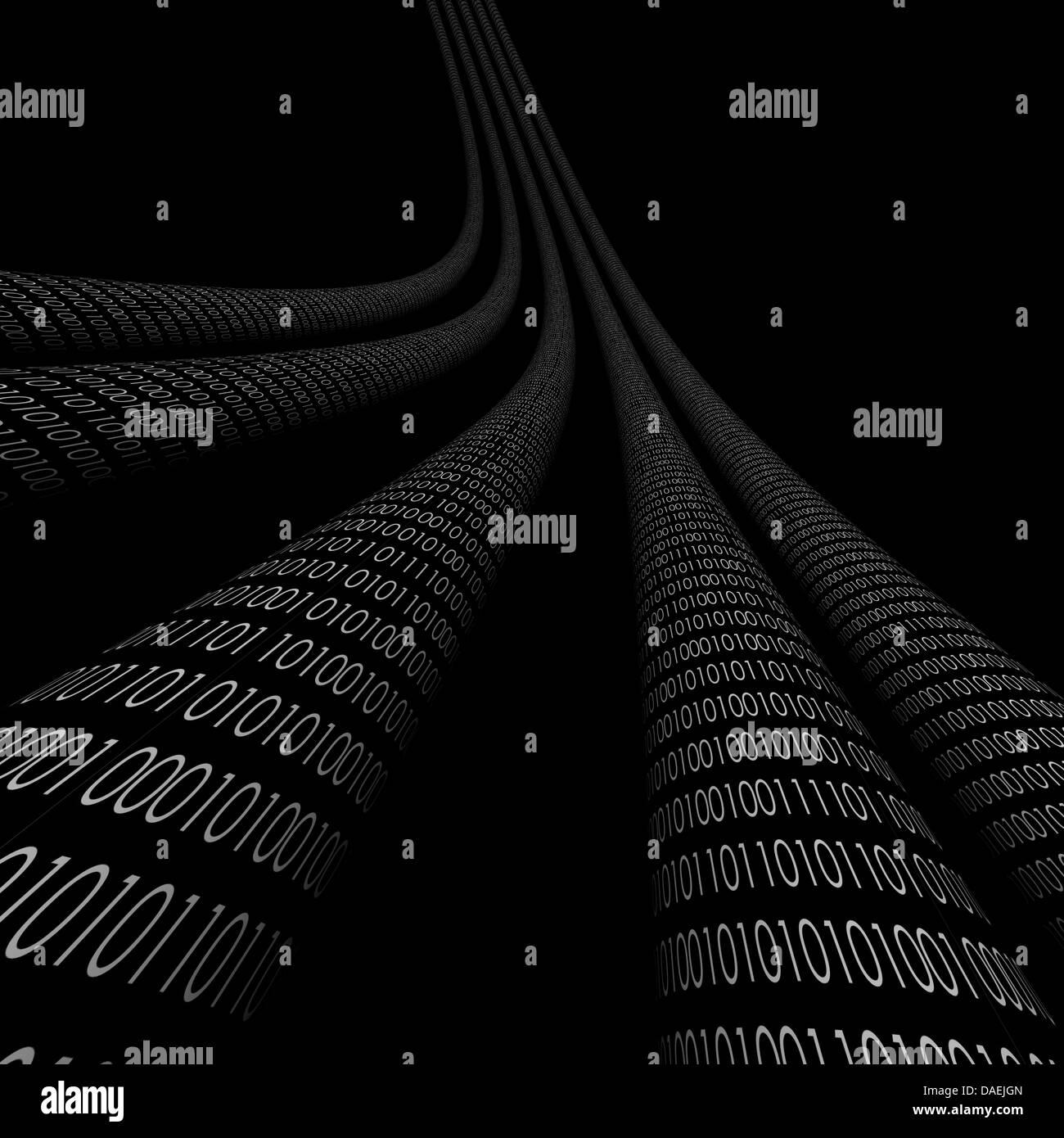 3d data abstract cyberspace background Stock Photo - Alamy