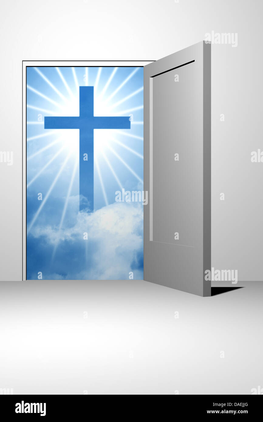 god heaven entrance unreal divine Stock Photo - Alamy
