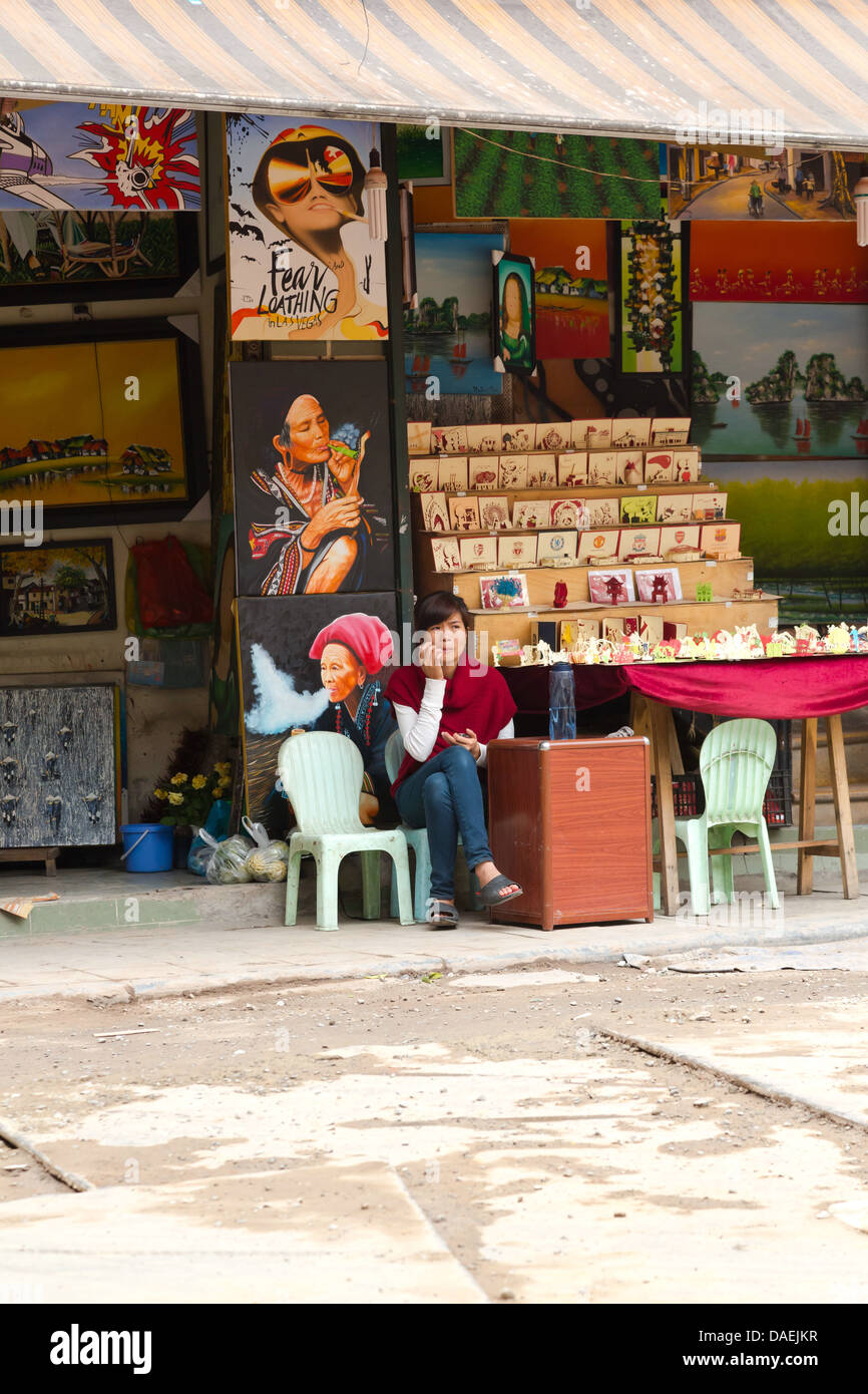 Typical Shop Front in the Old Quarter of Hanoi, Vietnam Stock Photo - Alamy