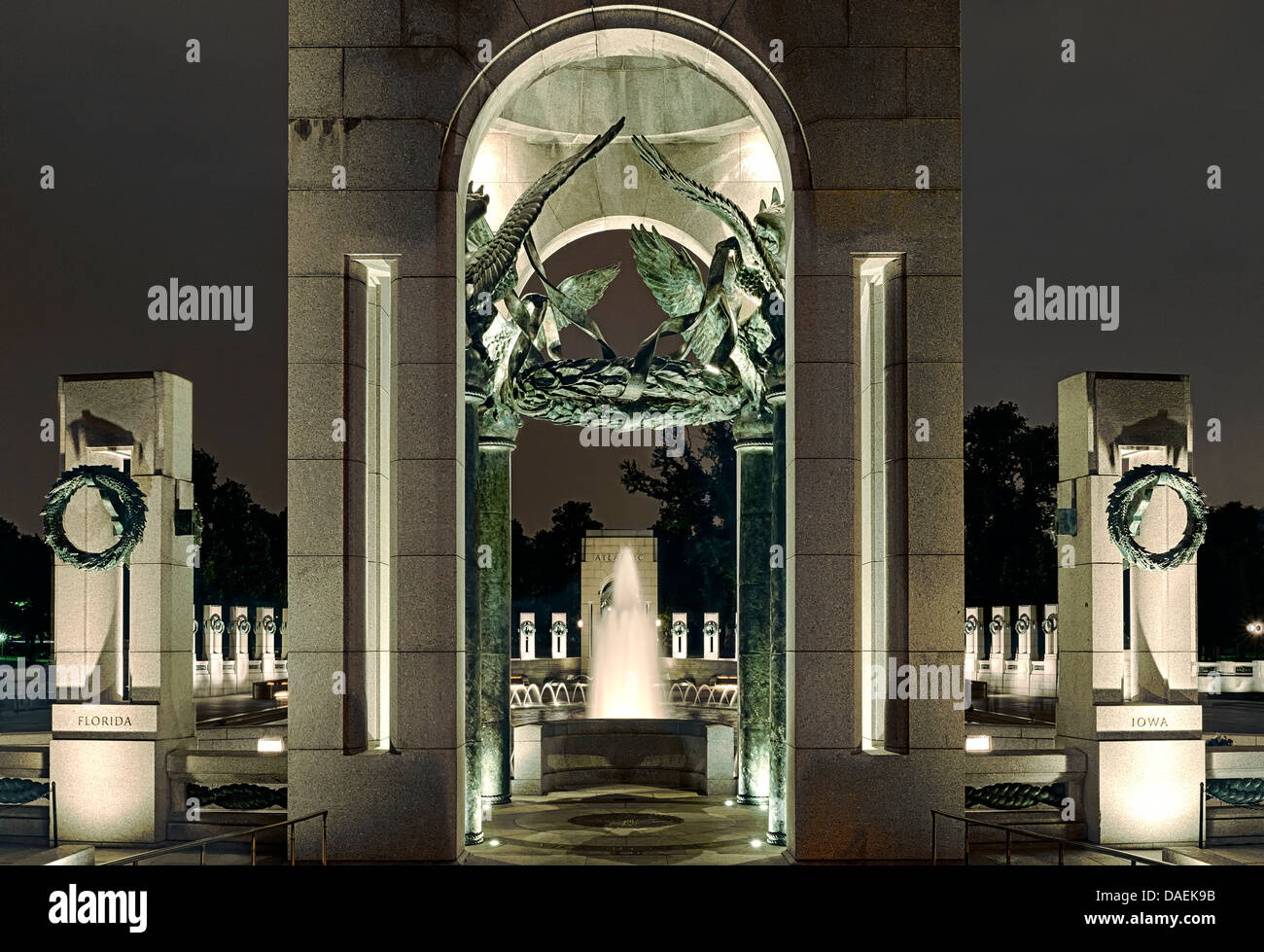 Washington dc world war ii memorial hi-res stock photography and images ...
