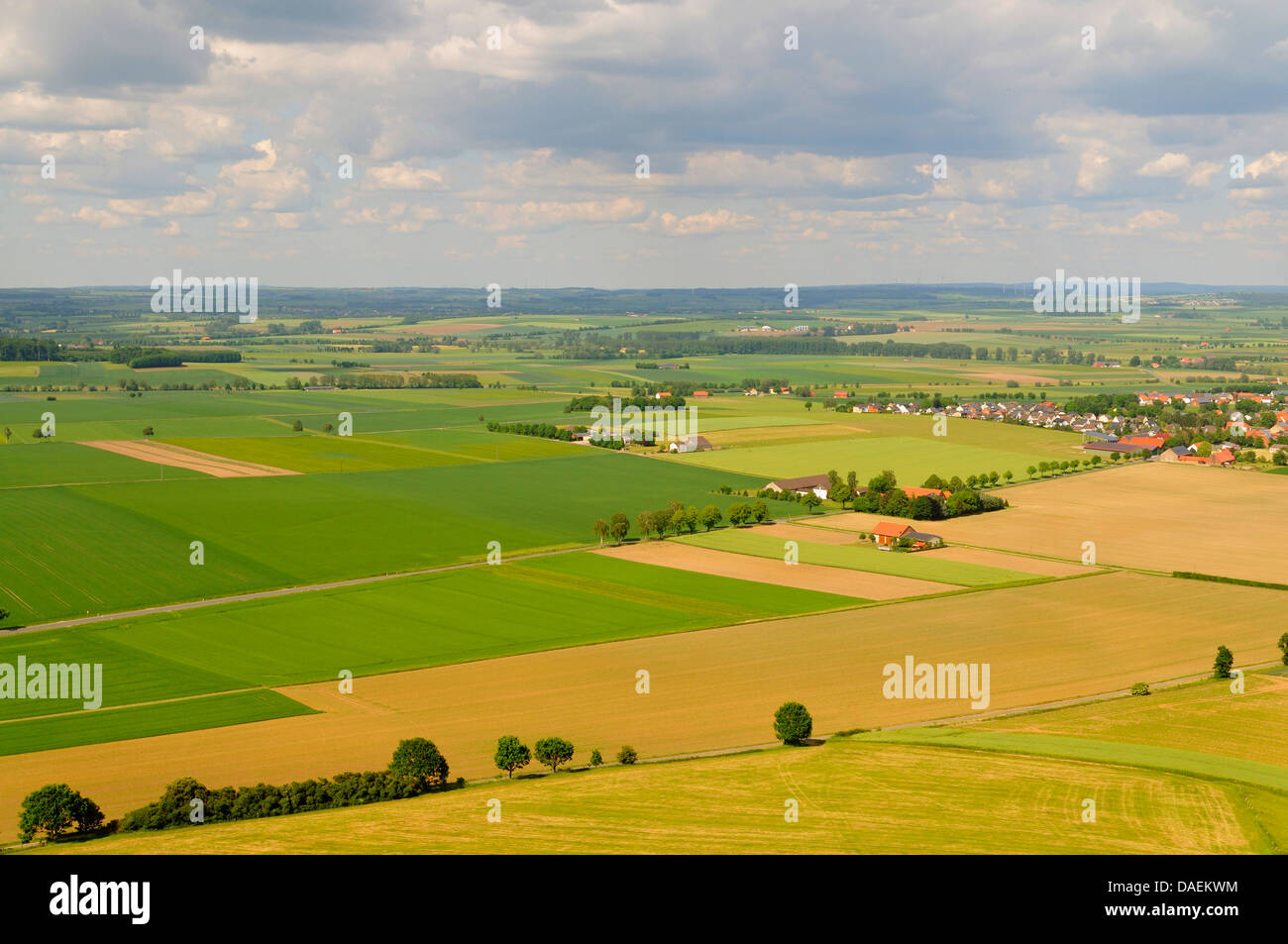 Germany villages aerial view hi-res stock photography and images - Alamy