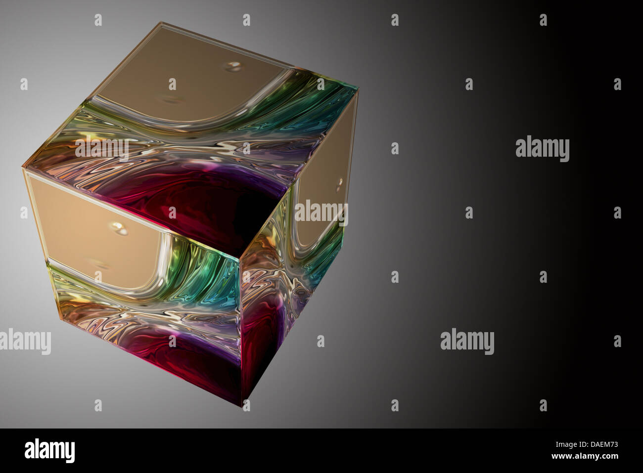 Abstract illustrated wonderful glass background object Stock Photo - Alamy