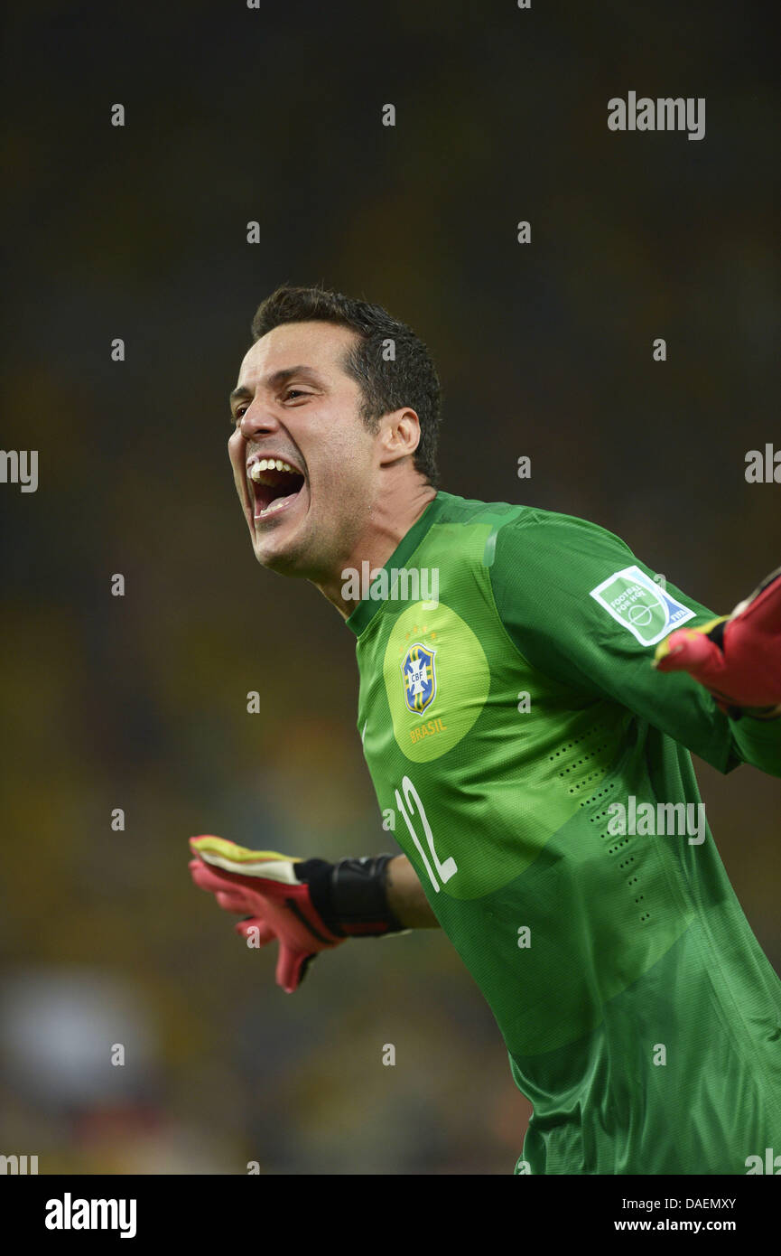 Julio Cesar (BRA), JUNE 30, 2013 - Football / Soccer : Julio Cesar of ...