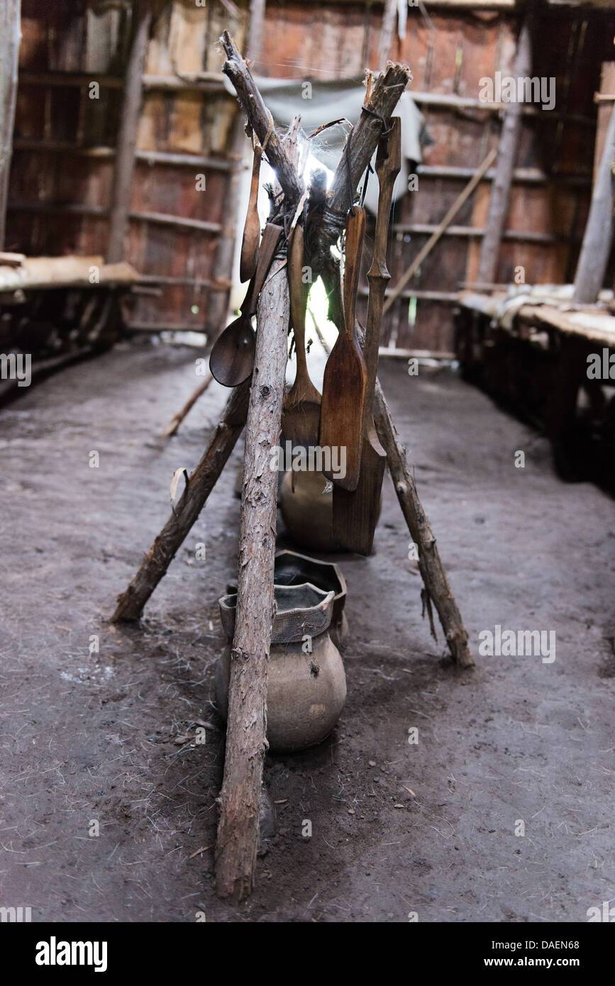 Droulers archeological site interpretation center - replica of a 15th ...