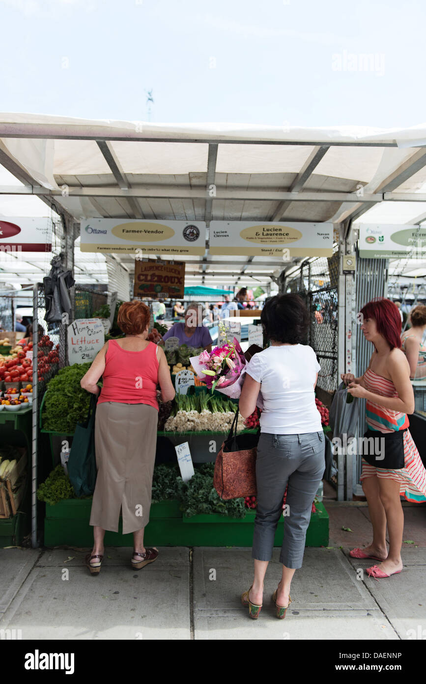 Byward Market, Downtown Ottawa, Canada Stock Photo - Alamy