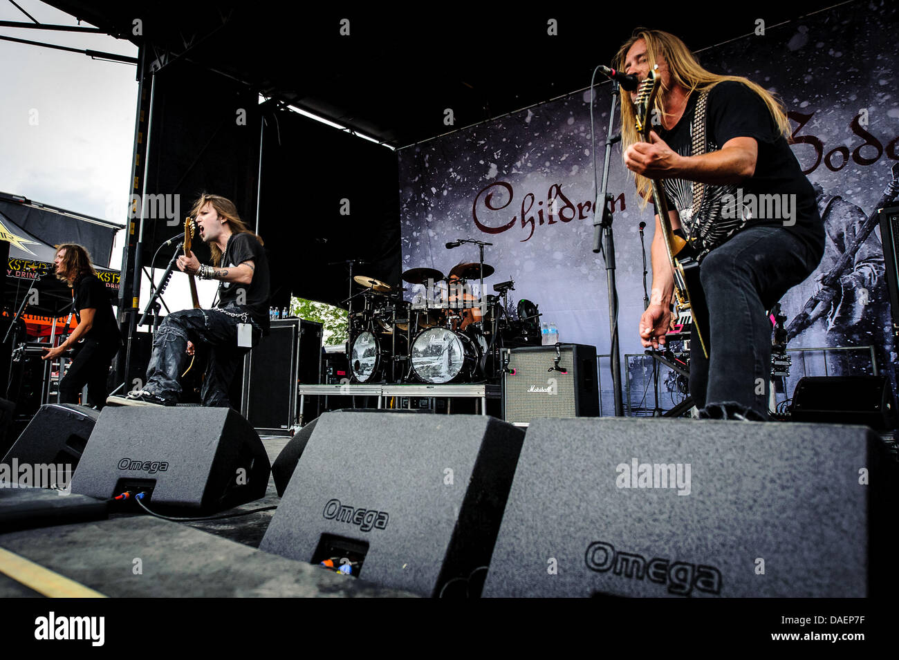 Toronto, Ontario, Canada. 10th July, 2013. Finnish heavy metal band ...