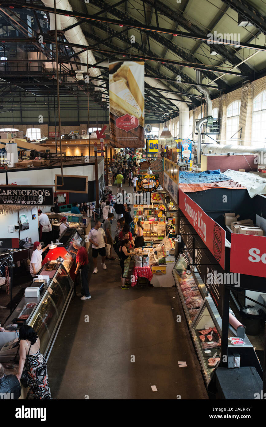 Toronto food market hi-res stock photography and images - Alamy