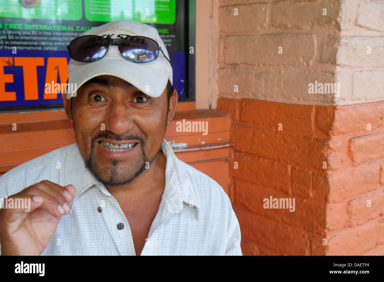 Silver capped teeth hi-res stock photography and images - Alamy
