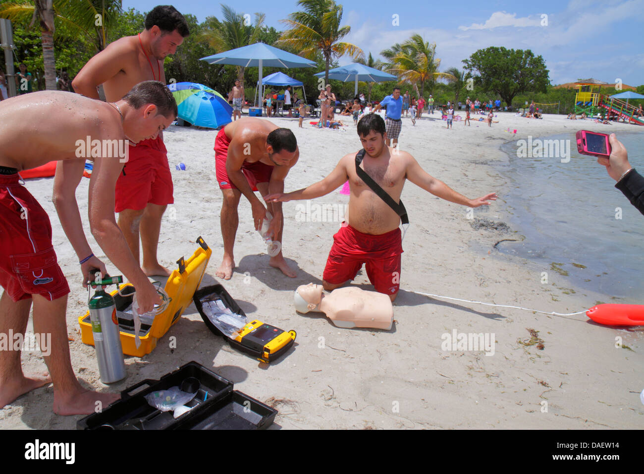 Miami Florida,Homestead,Homestead Bayfront Park,Biscayne Bay water ...