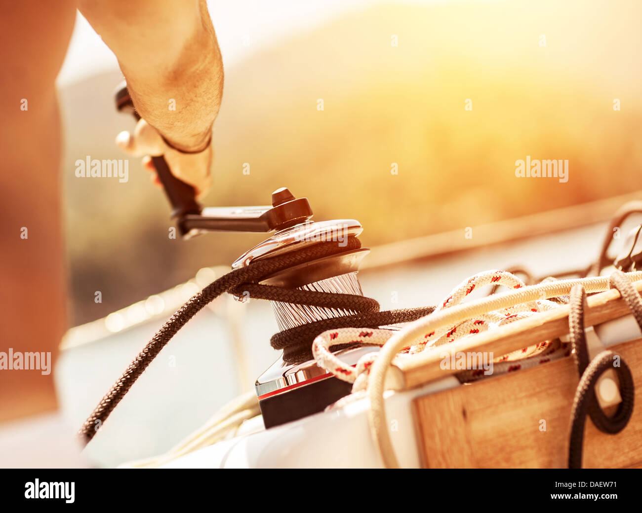 Crank man hi-res stock photography and images - Alamy