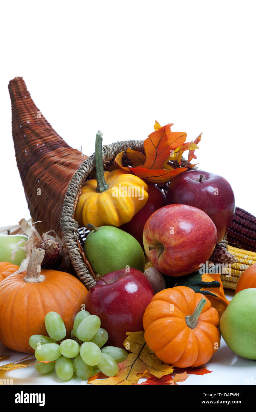 Cornucopia horn of plenty hi-res stock photography and images - Alamy
