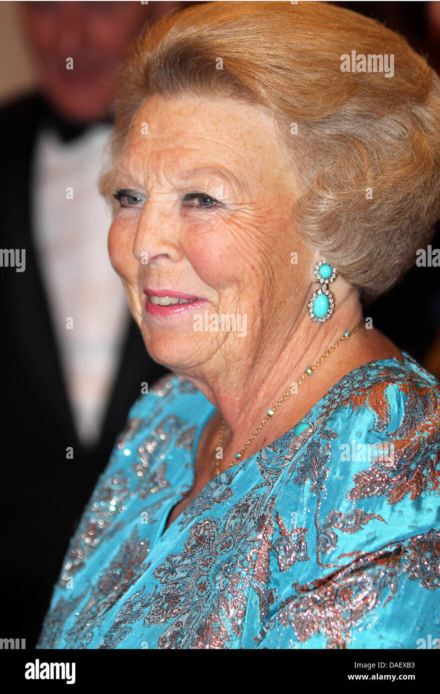 Dutch Queen Beatrix attends the 16th ballet gala of the dancers ...
