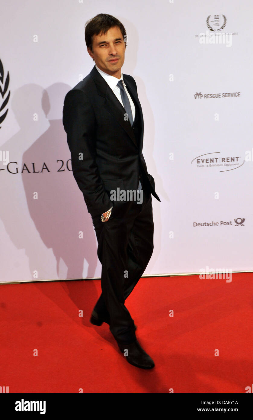 French actor Oliver Martinez arrives at the Unesco Charity Gala 2011 in ...