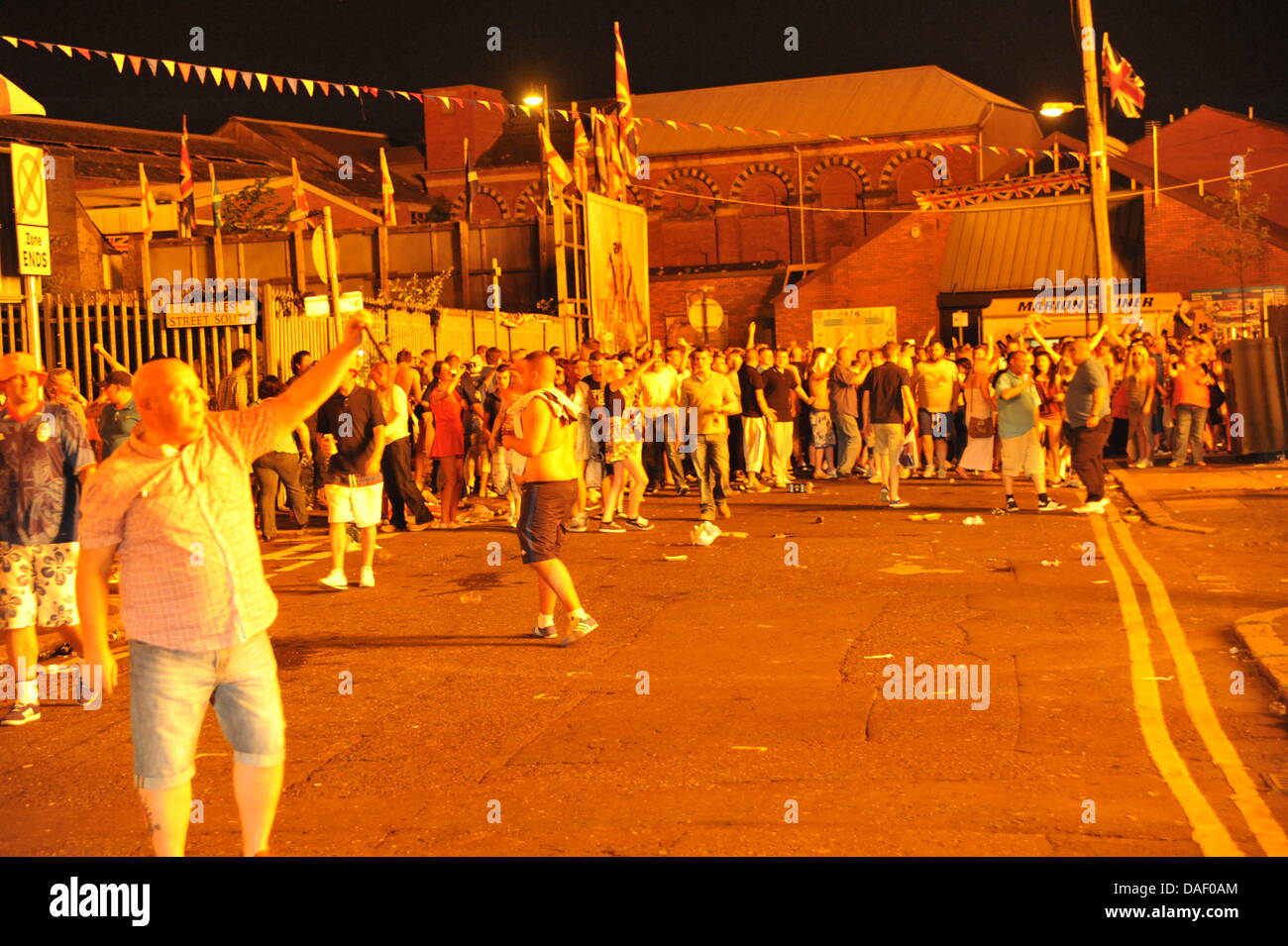 Belfast, Northern Ireland. 11th July, 2013. On July 11, 'Eleventh Night ...