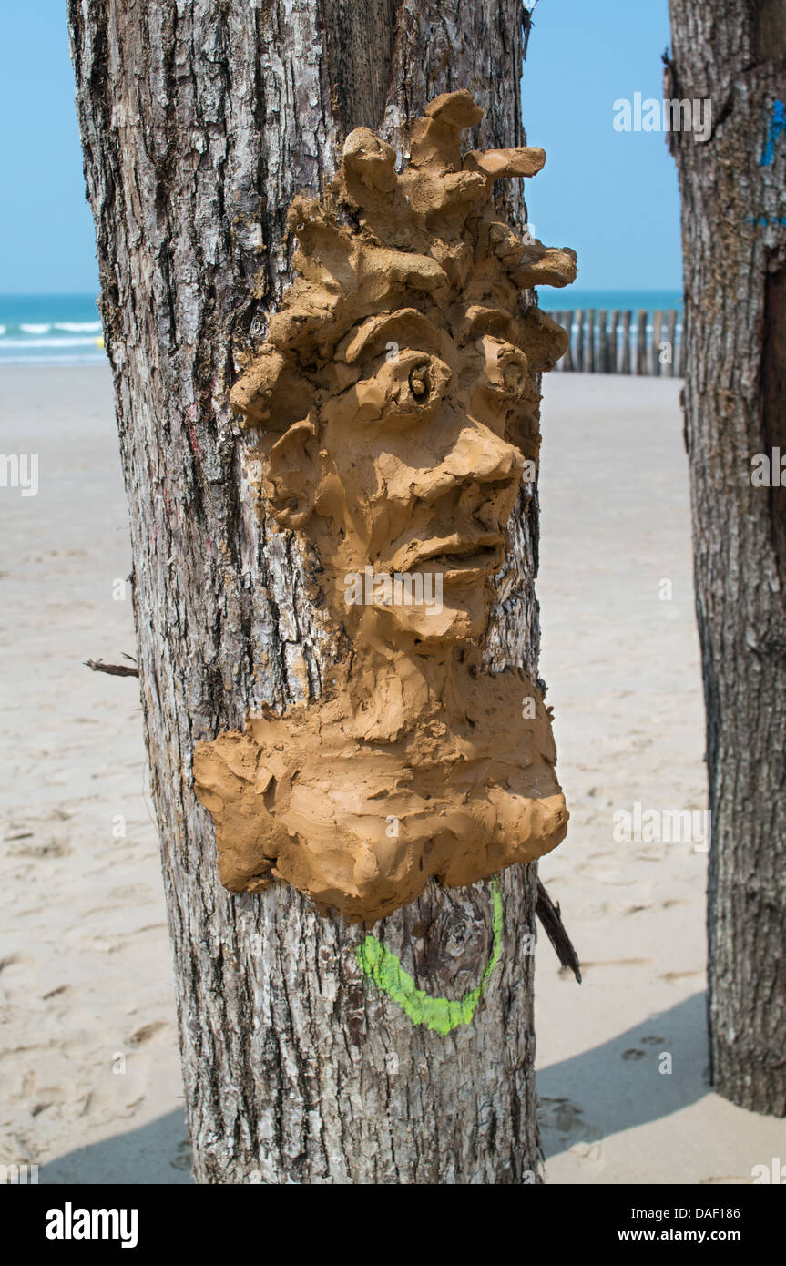 Clay sand on beach hi-res stock photography and images - Alamy