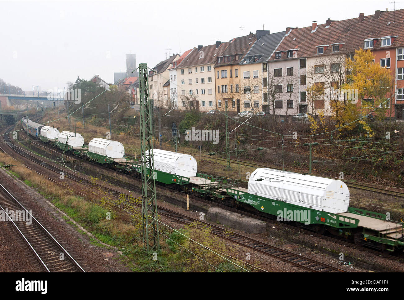 Nuclear waste train hi-res stock photography and images - Alamy
