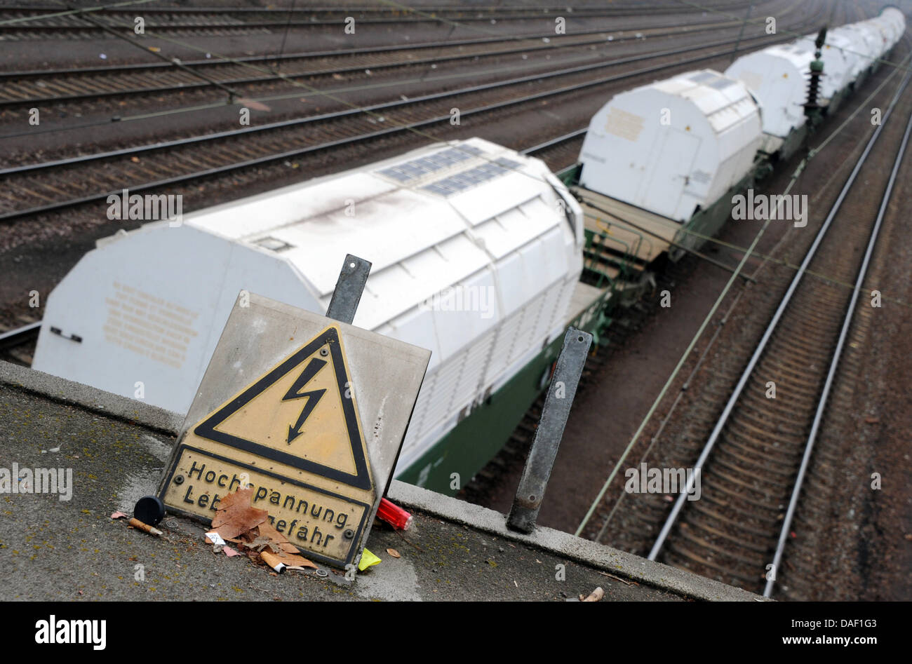 Nuclear waste train hi-res stock photography and images - Alamy