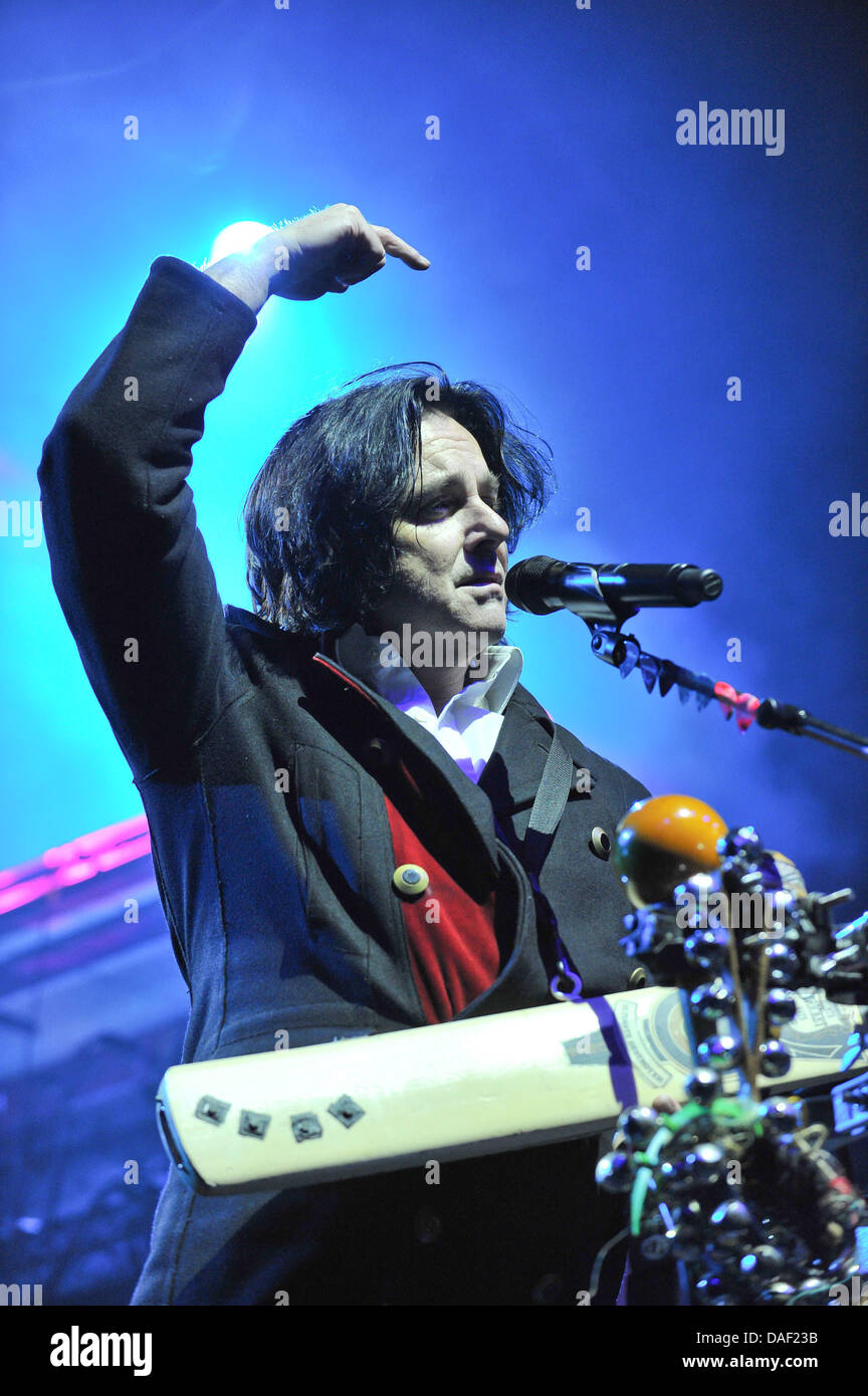 Singer Steve Hogarth of the British rock band Marillion is pictured ...